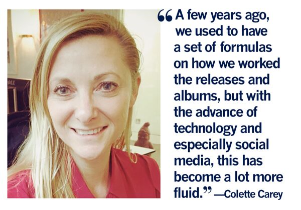 WARNER U.K.: COLETTE CAREY
