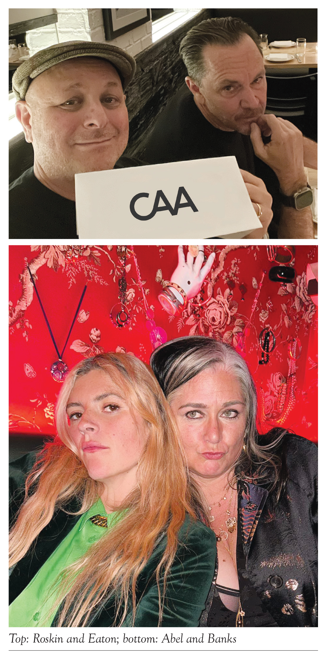 COVER STORY: CAA's DARRYL EATON, EMMA BANKS AND RICK ROSKIN